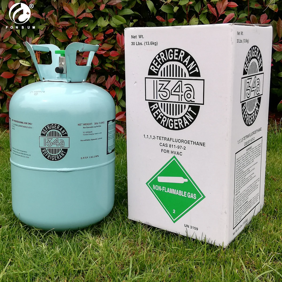 Cylinder Refrigerant Gas R134a For Auto Car Air Conditioner - Buy ...