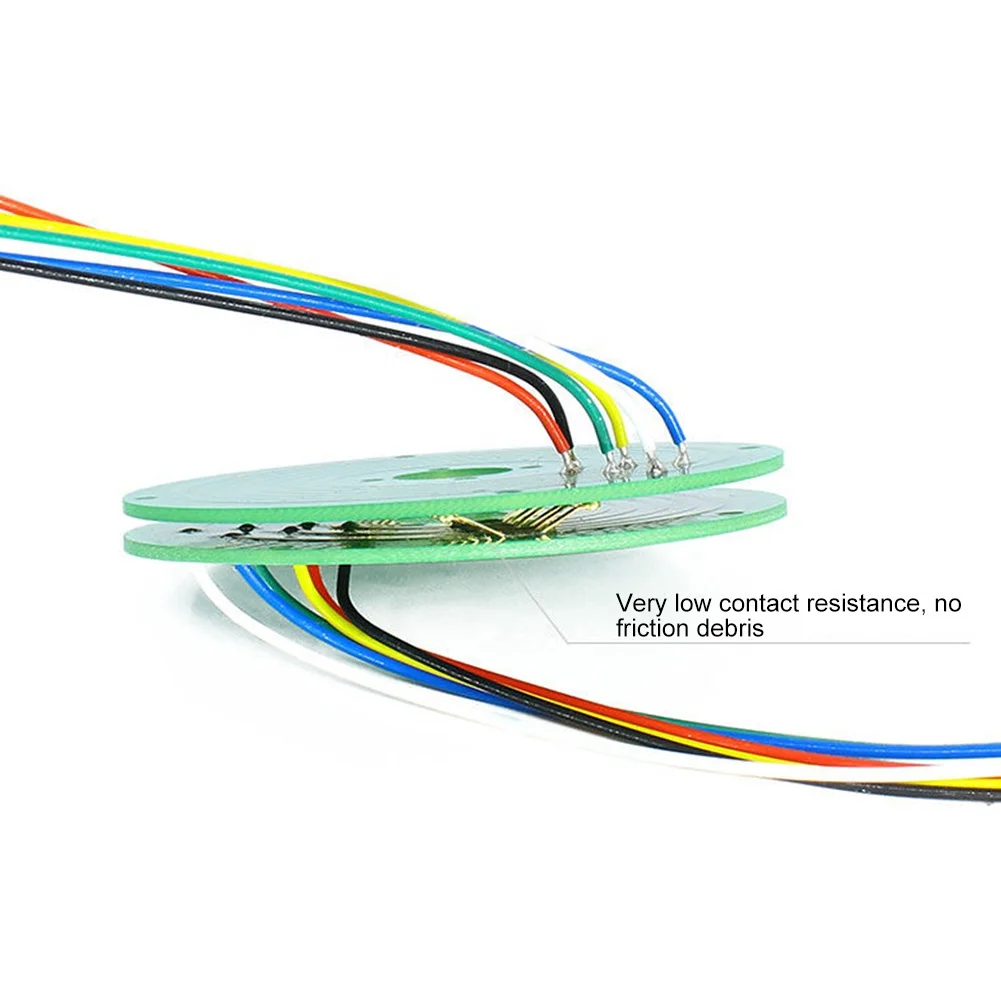 Taidacent PCB Pancake Slip Ring - Rotary Joint Electrical Connector