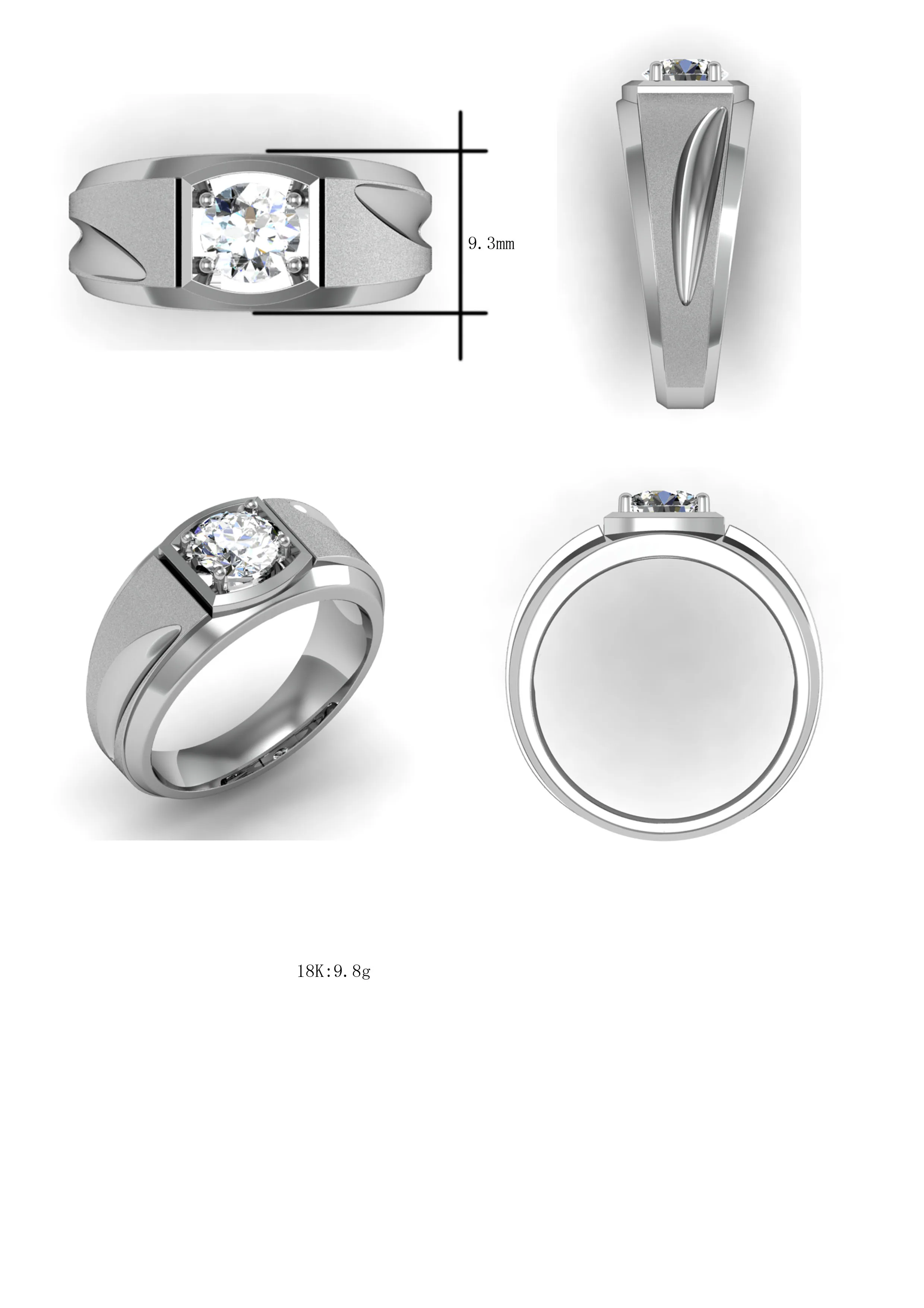 3d Design Different Style Stainless Steel Jewelry Custom Rings - Buy ...