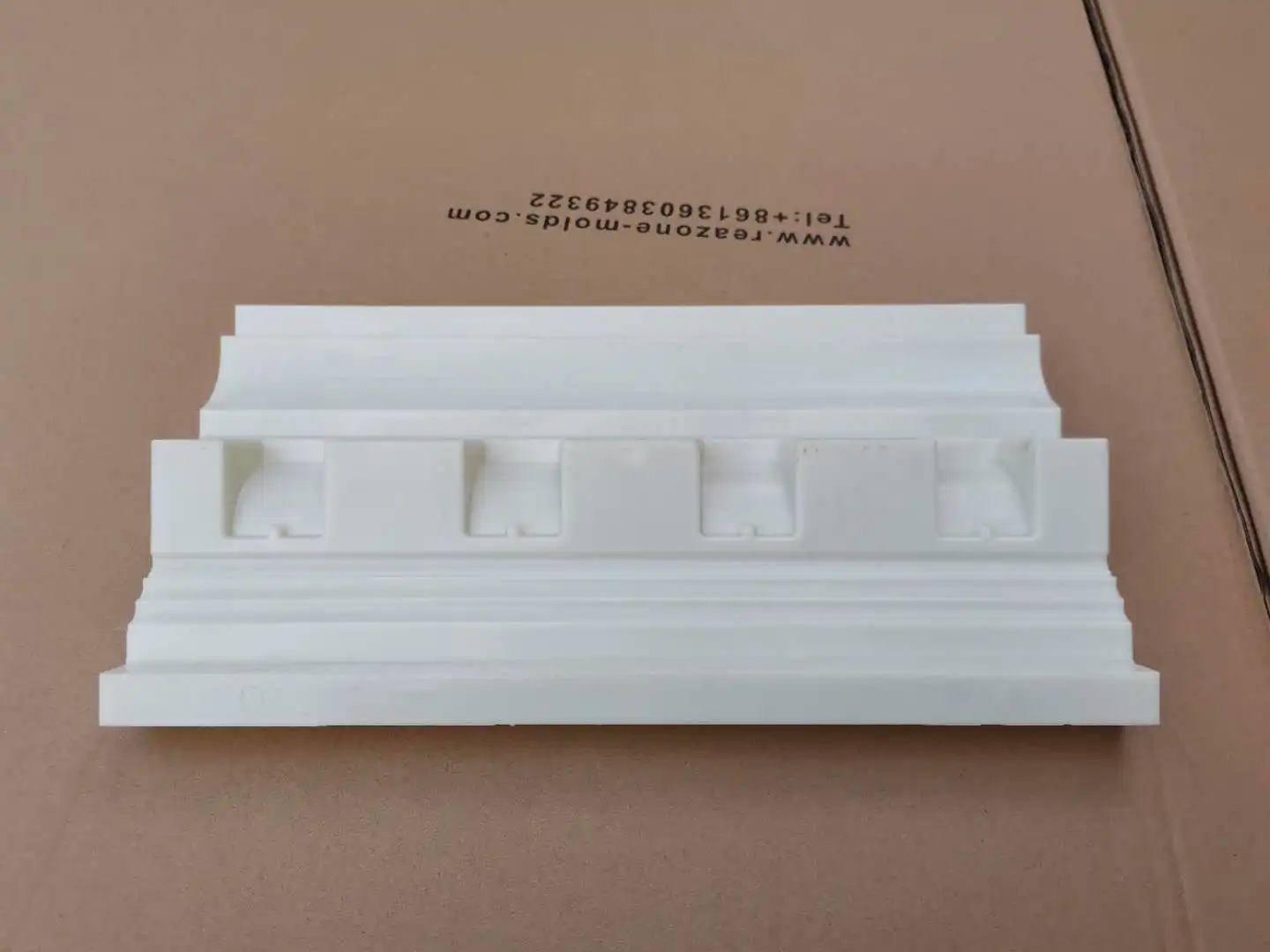 Decorative Concrete Eave Plastic Molds - Durable & Easy Install