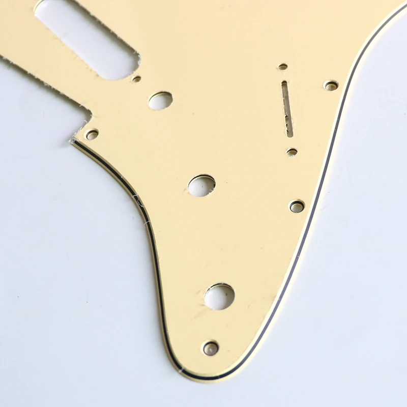 Shop Our US Standard 3ply Cream Color Pickguard for Guitars