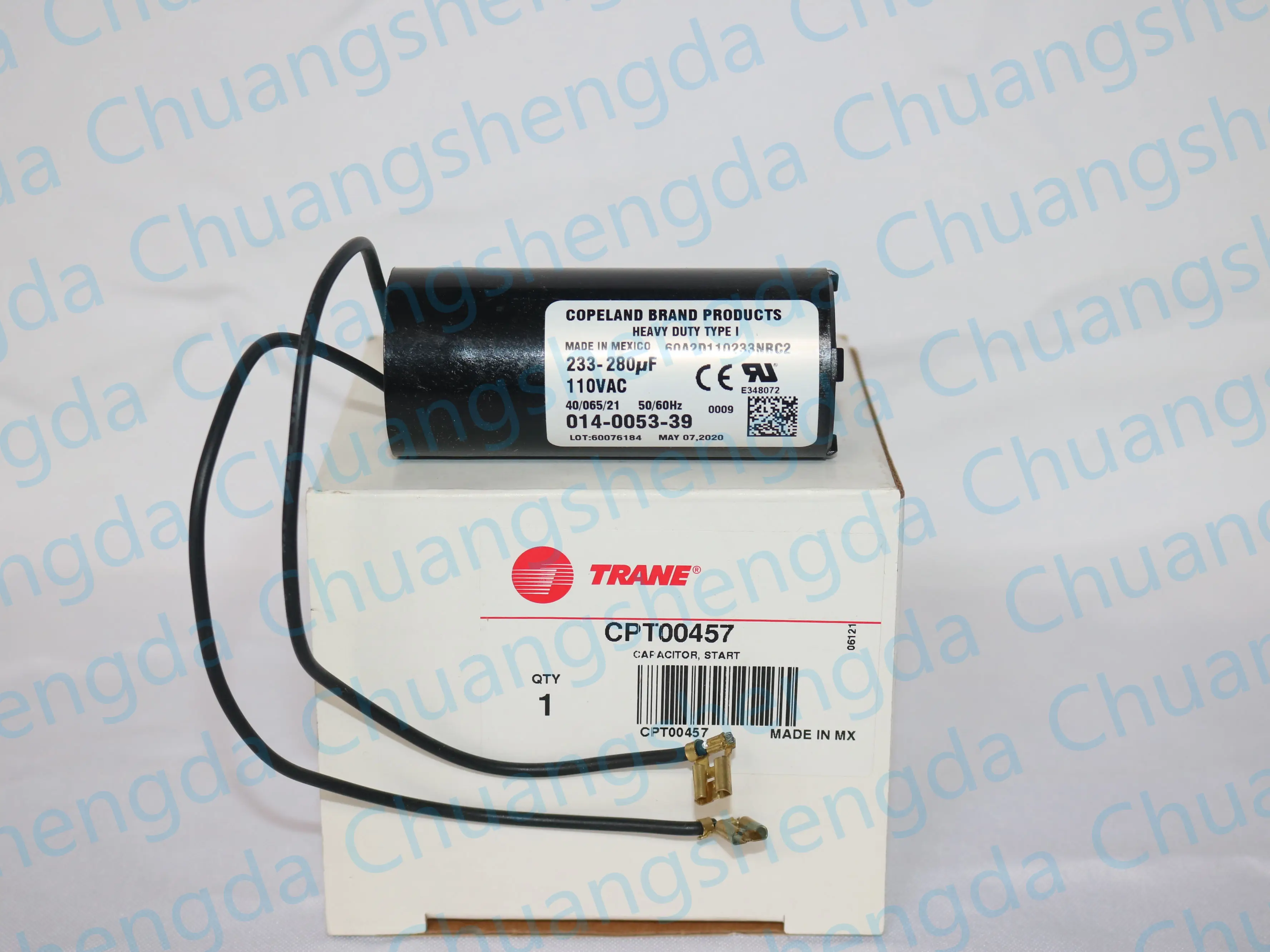 Trane Parts CPT00457 - Reliable Compressor Start Capacitor