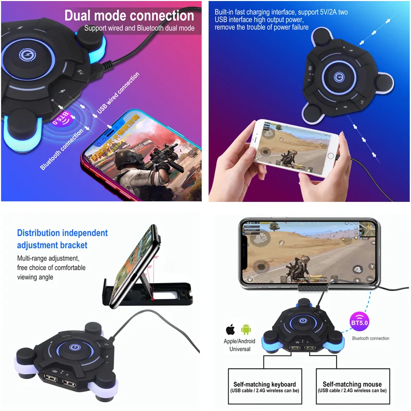 Mouse and Keyboard Convertor for Pubg Mobile Games