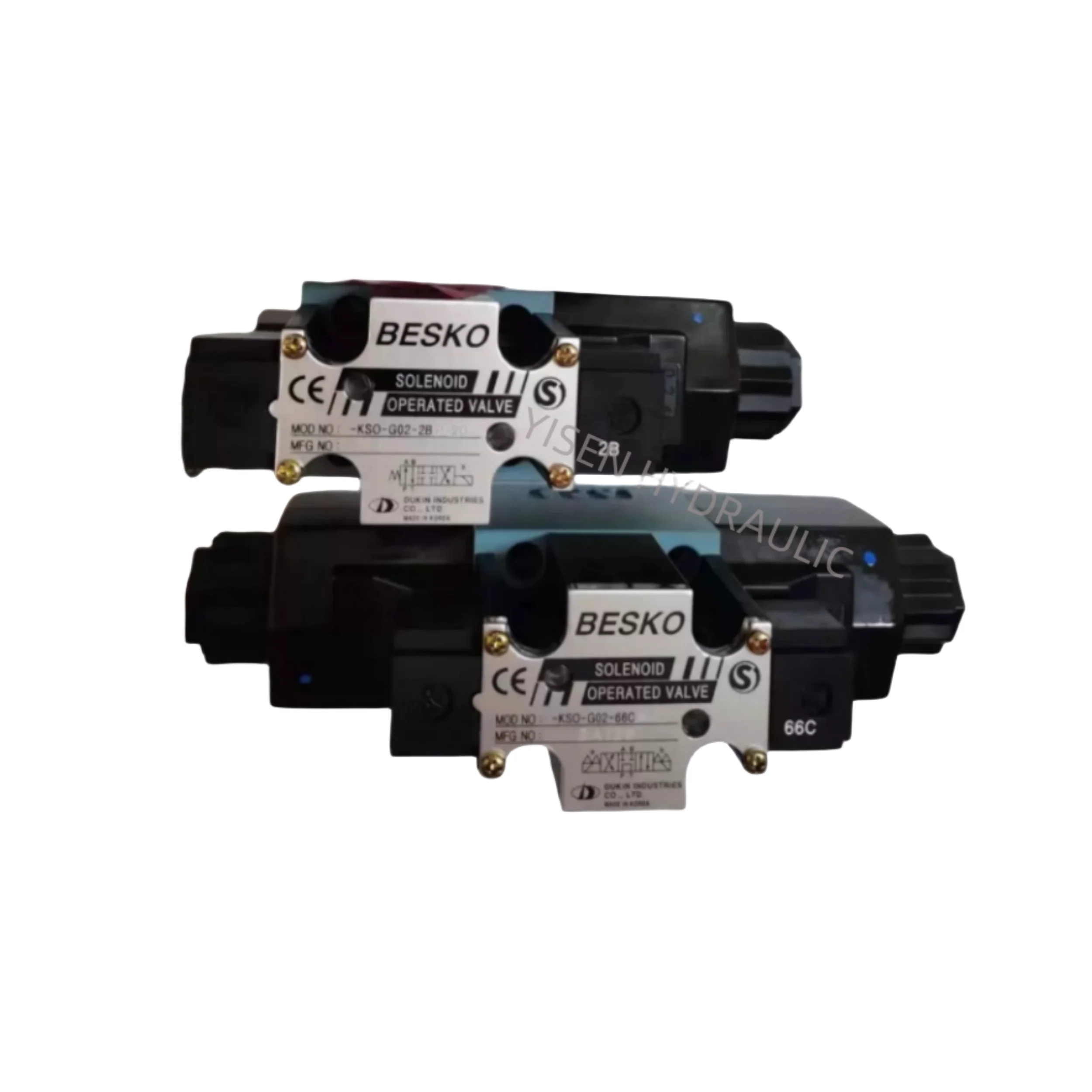 Korea BESKO Solenoid Valve KSO-G02 - Reliable Hydraulic Solutions