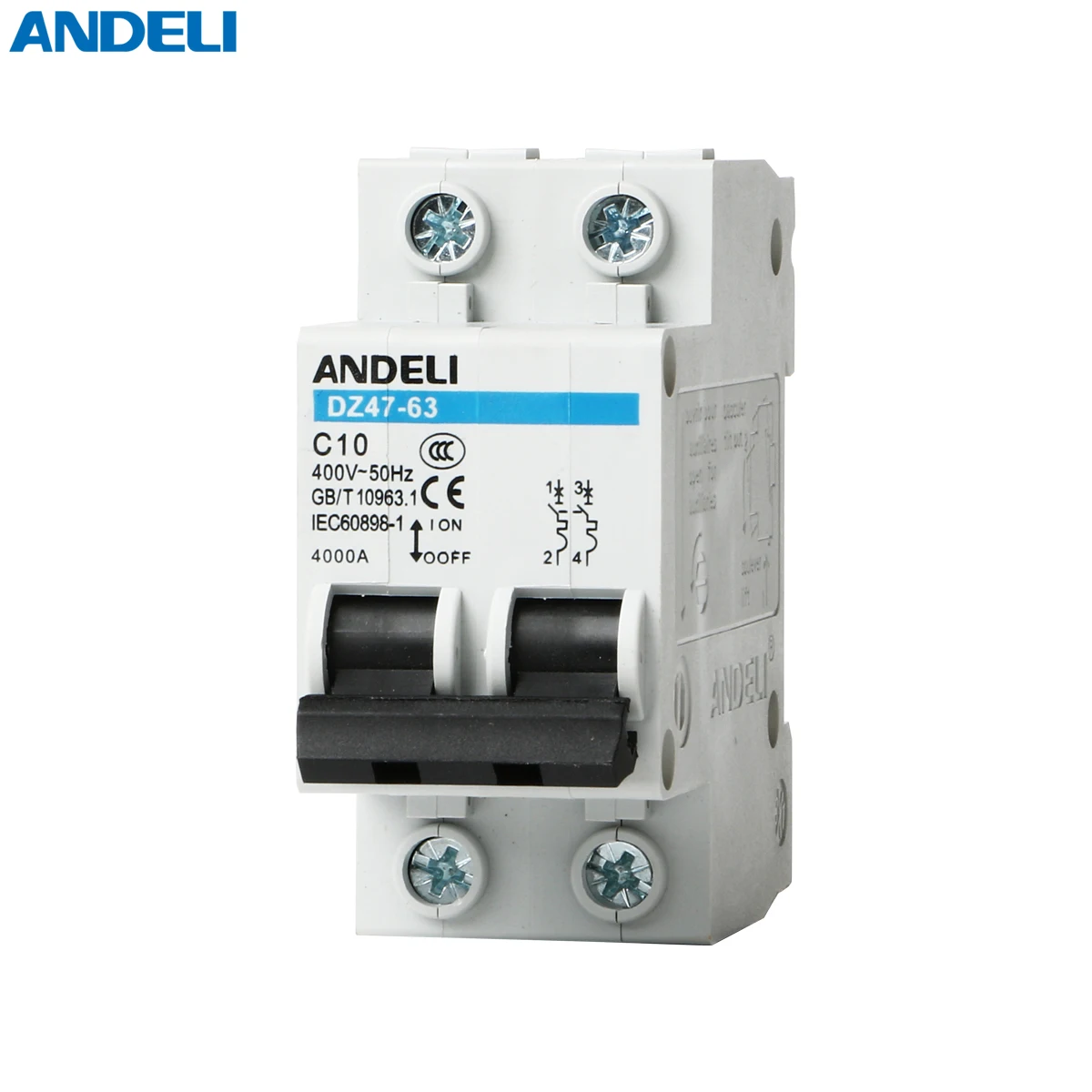 Andeli Mcb Dz47-63 2p Miniature Circuit Breaker 16 Amps - Buy Mcb Circuit Breakers,Miniature ...