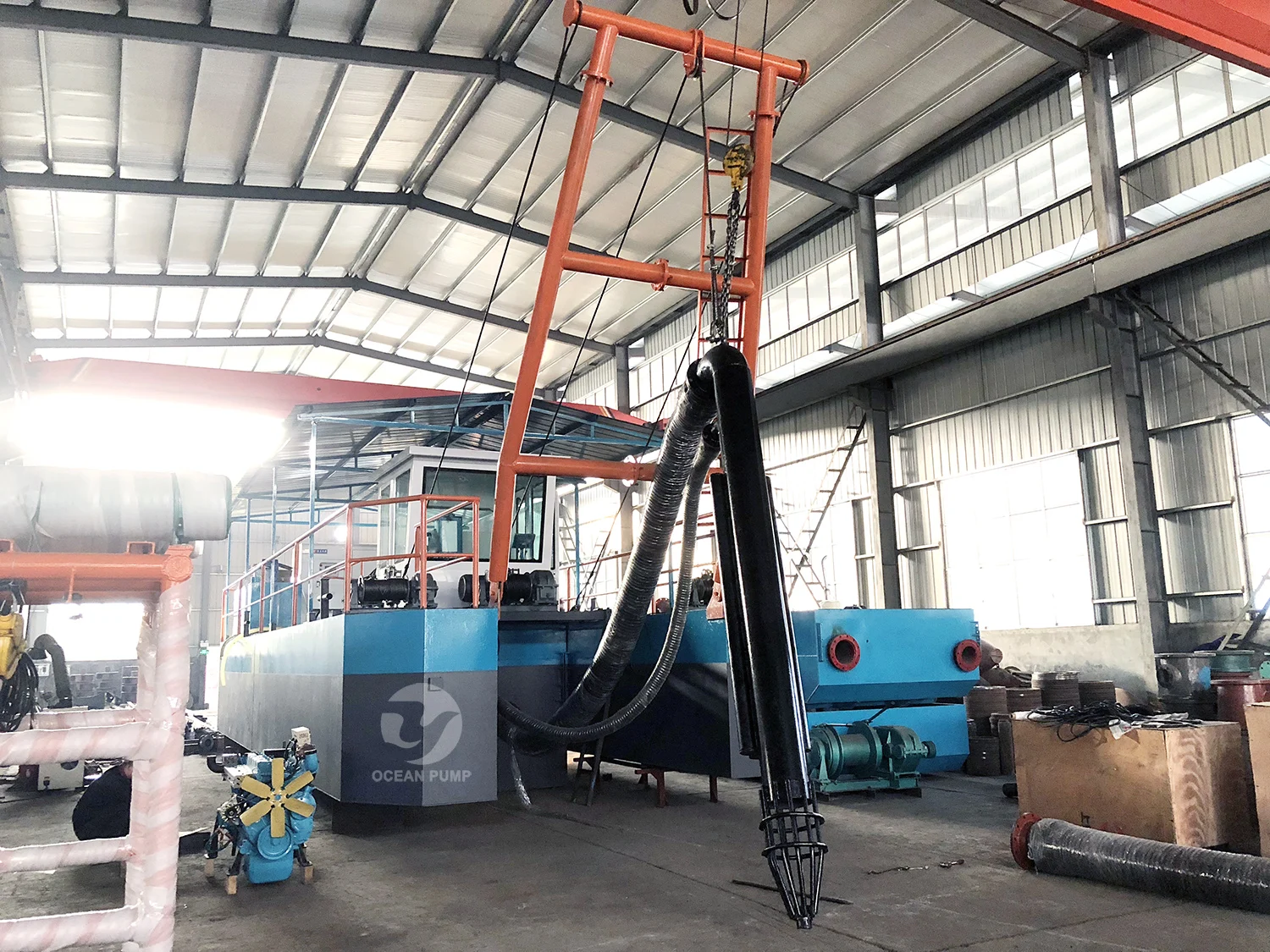 Large Output Jet Sand Suction Pump Dredger for Lake Dredging| Alibaba.com