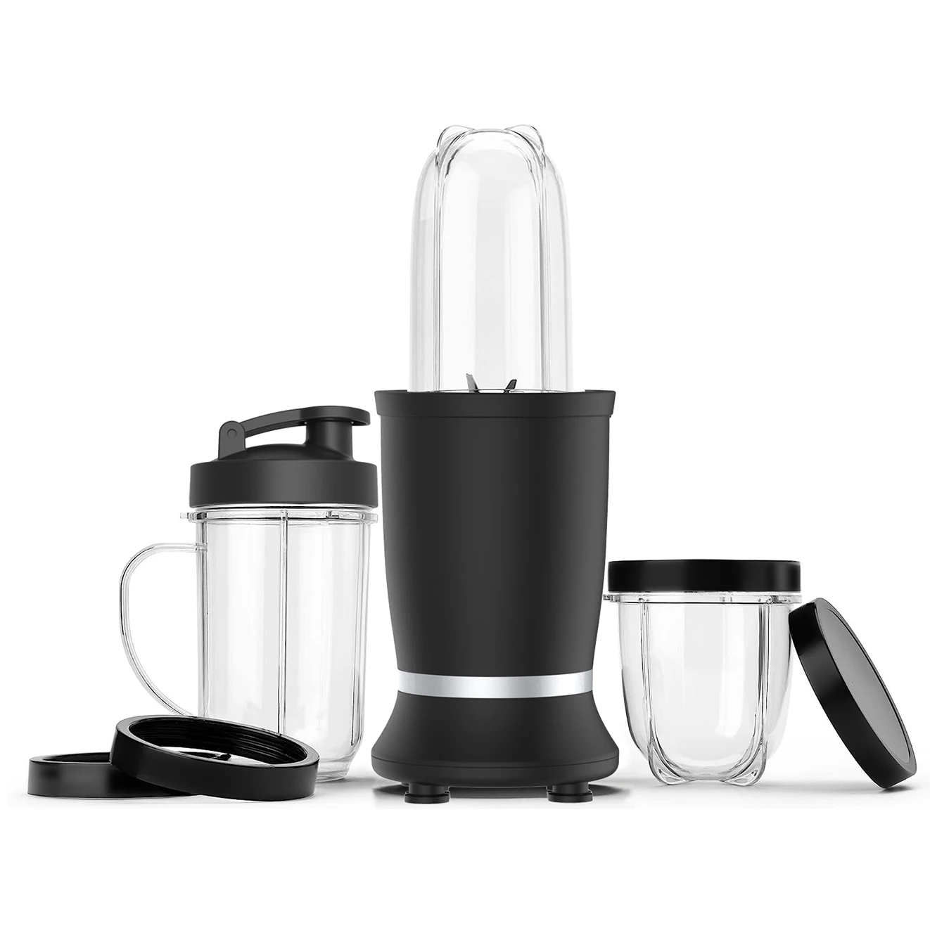 Electric Portable Personal Blender Push Button Controls Smoothies Maker ...