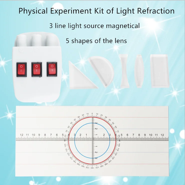 Physics Experiment Kit - Light Refraction & Snell's Law