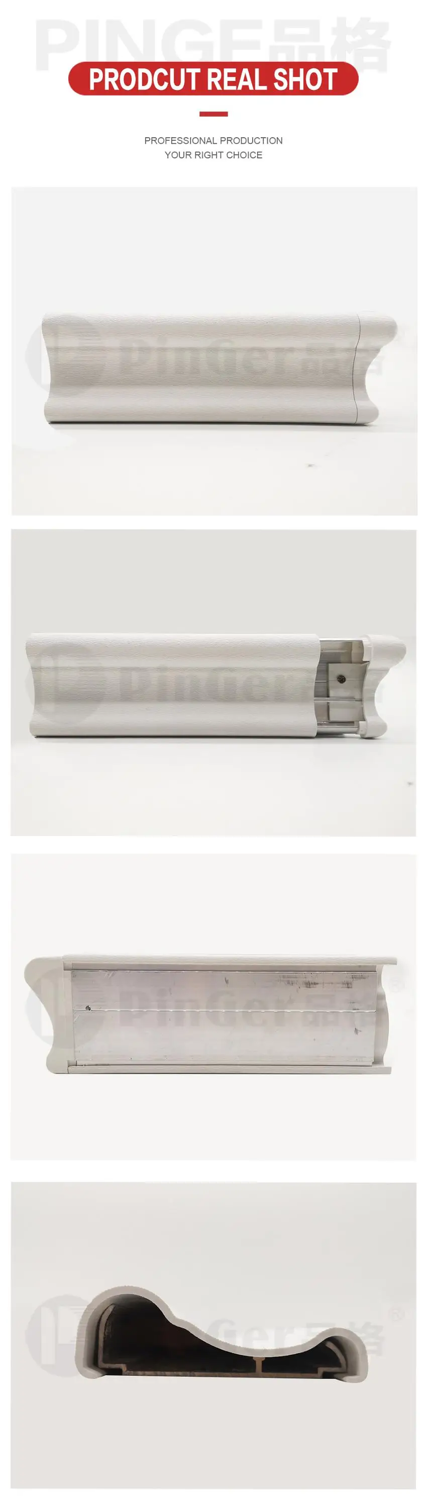 PVC & Aluminum Chair Rail - Protect Your Walls Efficiently