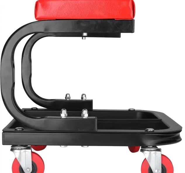 Car Care Creeper Chair Garage Work Stool Seat With Rolling Wheel For ...