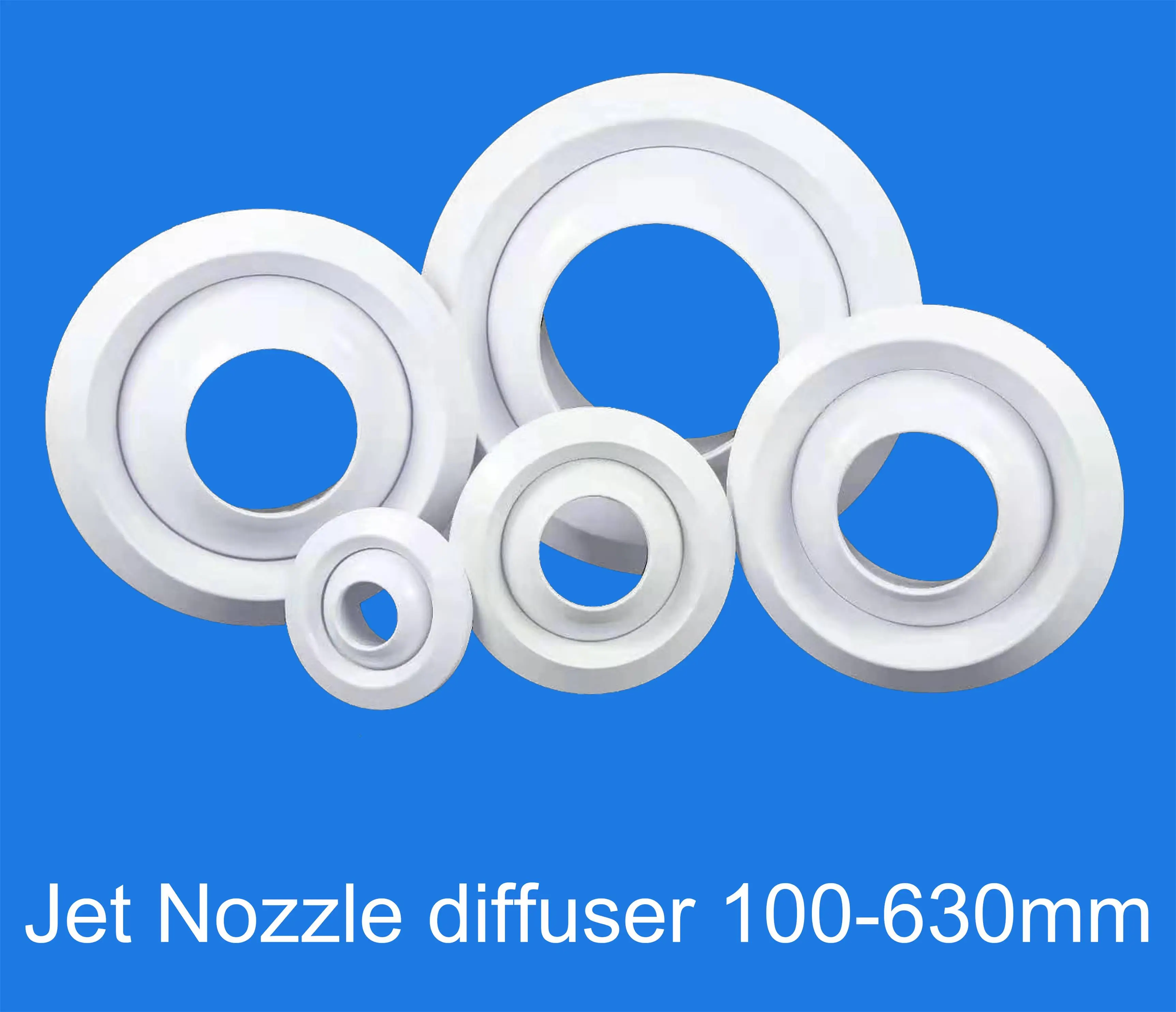 Ral9010 9016 Galvanized Steel Air Diffusers Jet Nozzle - Buy Jet Nozzle ...