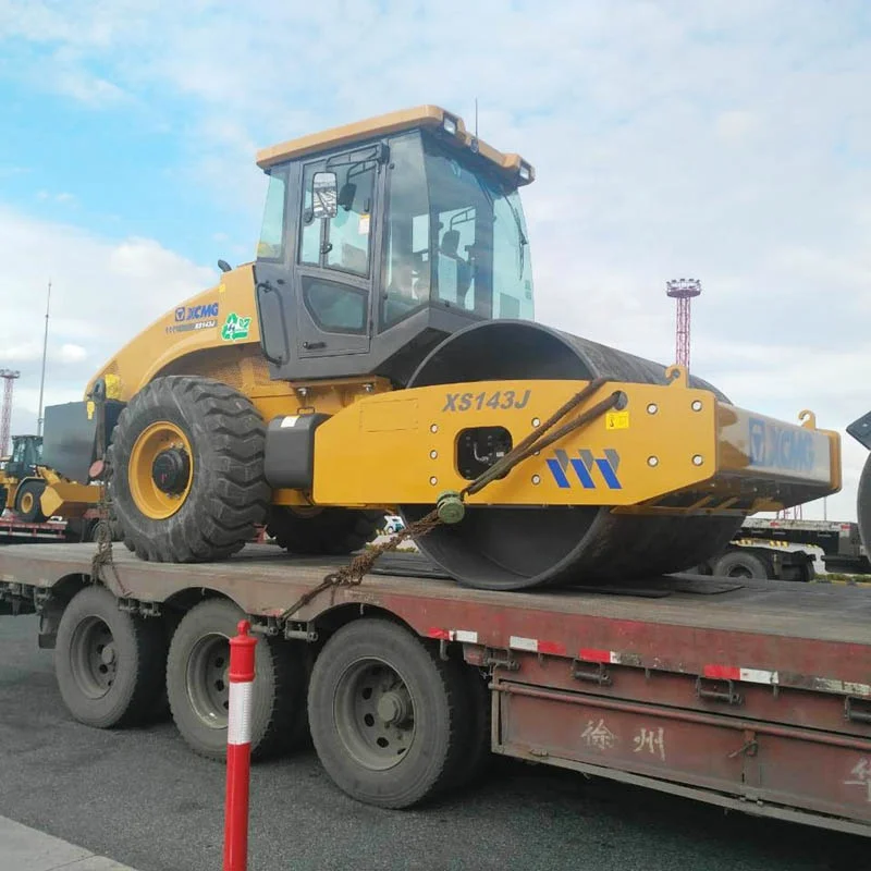 XCMG XS143J 15 Ton Vibratory Roller Single Drum Road Roller Price ...