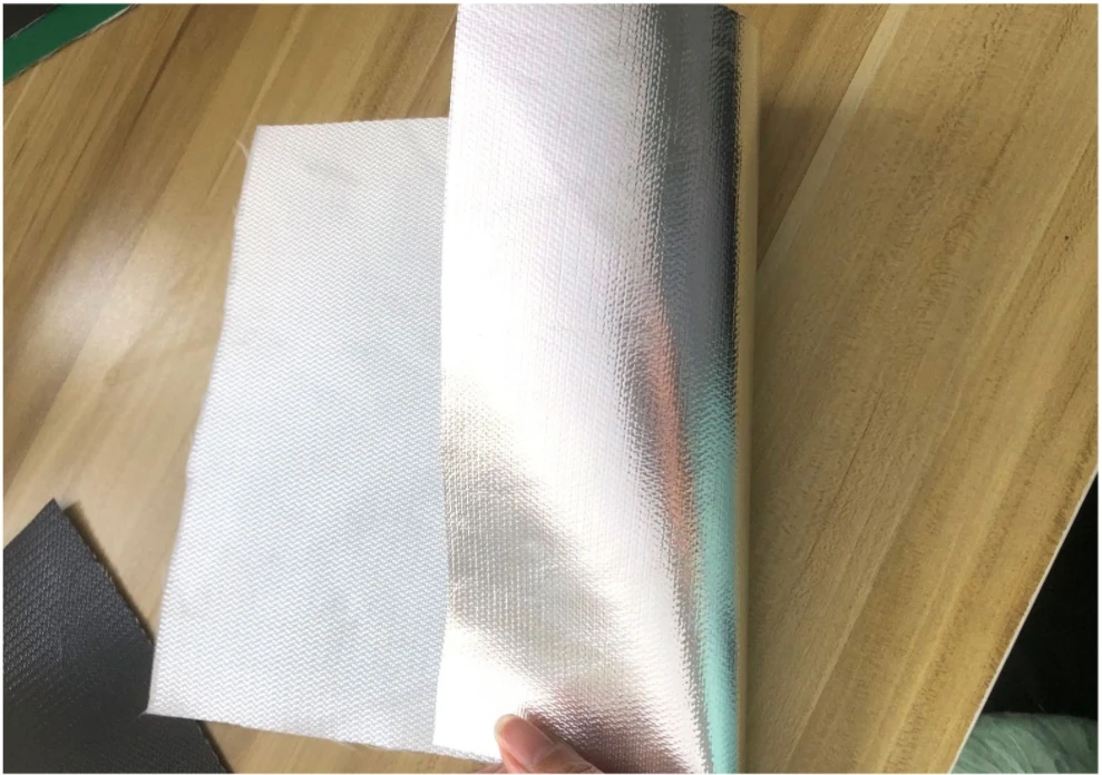 Aluminum Foil Coated Fiberglass Cloth - Fireproof & Insulating