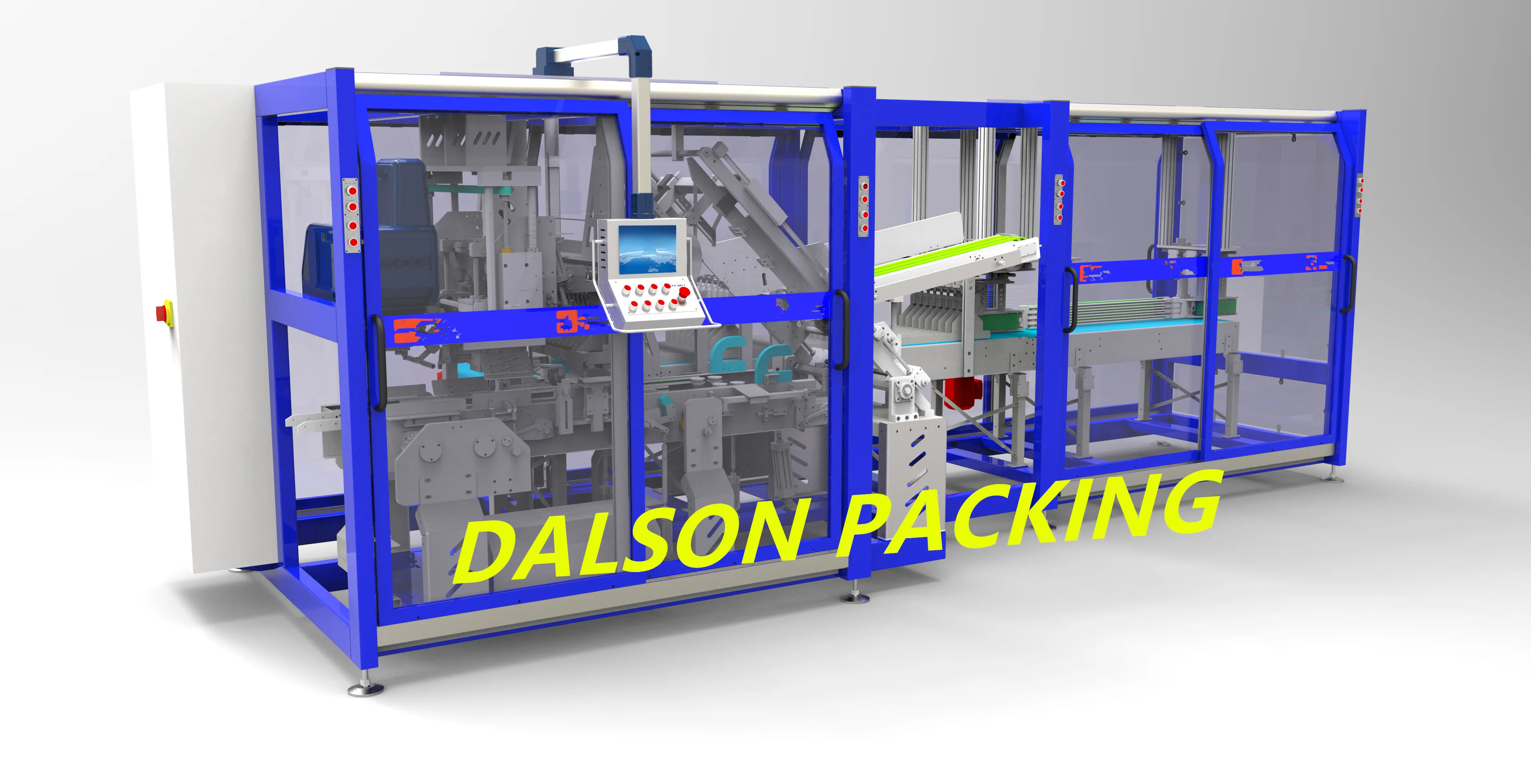 Horizontal Carton Case Loader - Efficient Side Loading Packer