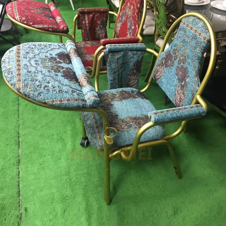 Stackable Metal Islamic Prayer Chair for Muslim Church