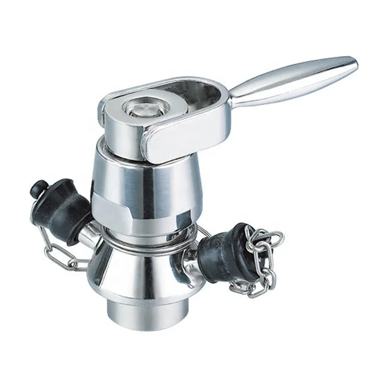 Stainless Steel Aseptic Sanitary Manual Sampling Valve For General Use ...
