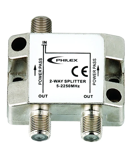 5-2250 Mhz Frequency 2 Way Port Tv Signal Satellite Coaxial Diplexer ...