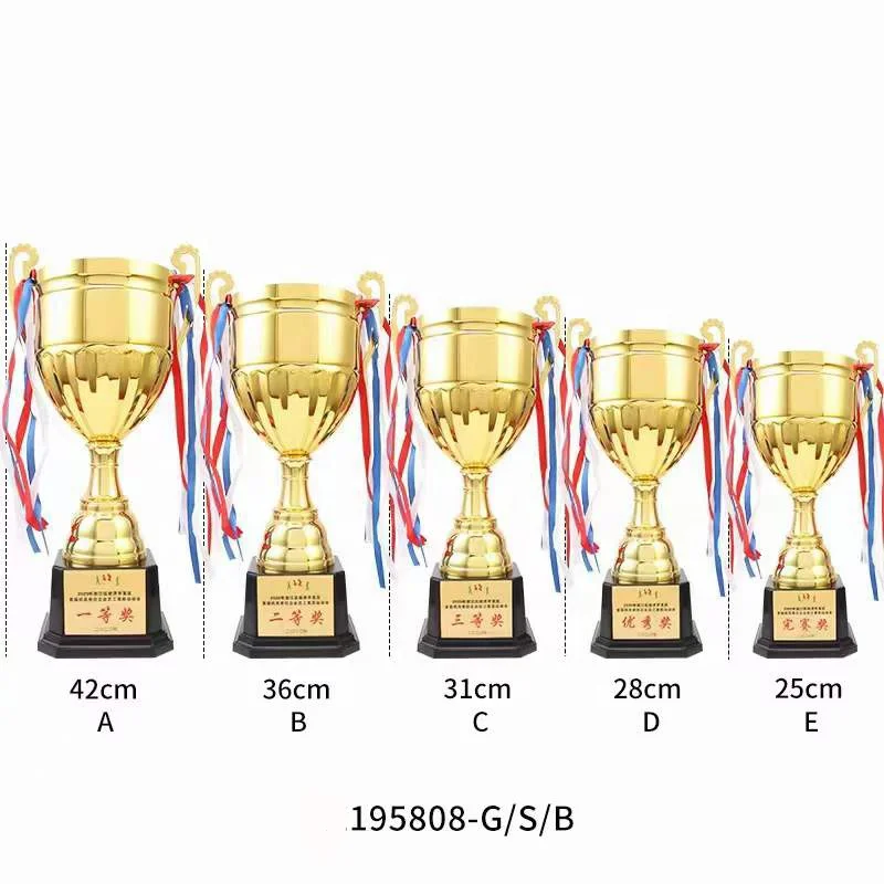 New Metal Gold Trophy Cups - Fast Delivery & Embossing