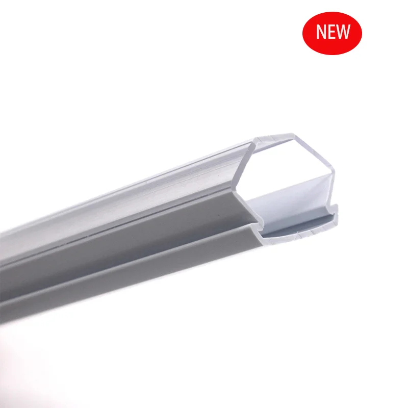 Modern Supermarket Freezer Refrigerator Accessories Double Color LED ...