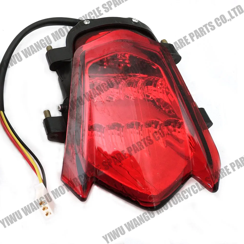 ITALIKA 125Z Motorcycle Tail Light - Warm White Signal Lamp