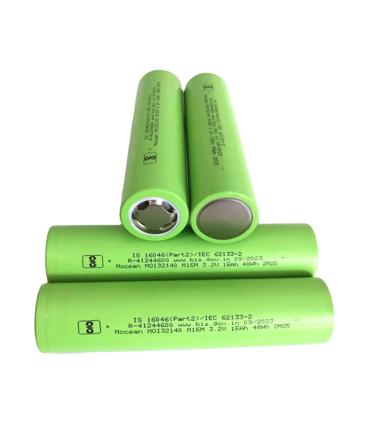 Mocean 32140 Lithium Iron Phosphate Cell - 3.2V, 15ah