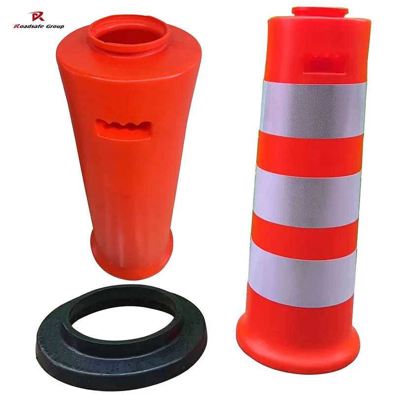 Hot Sale PE Material Traffic Drum Plastic Barrel Traffic Control ...