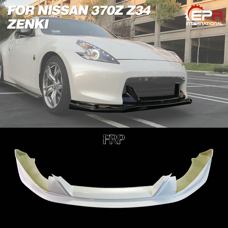 Jdm Style Front Bumper Lip For Nissan 370z Front Spoiler - Buy Front ...
