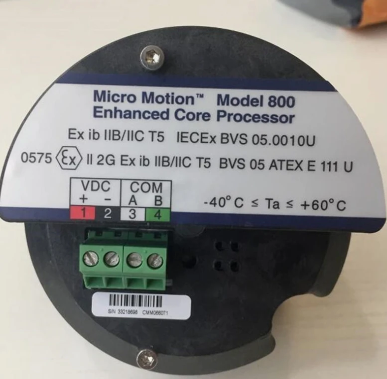 Emerson Micro Motion Model 800 Emerson Type 700 Enhanced Core Processor ...