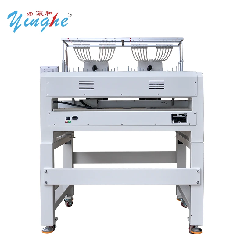 Yinghe 2 Head Embroidery Machine - Multifunctional Flat Cap & Garment ...
