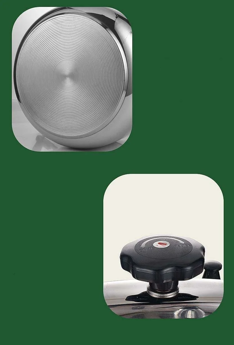 Modern 33l Induction And Gas Use High Pressure Cooker Sus304 Stainless ...