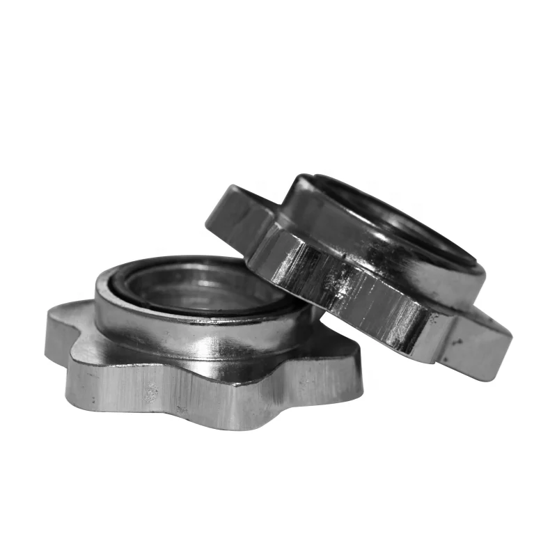 Factory Direct Standard Barbell Spinlock Collars Screw Clamp Barbell ...