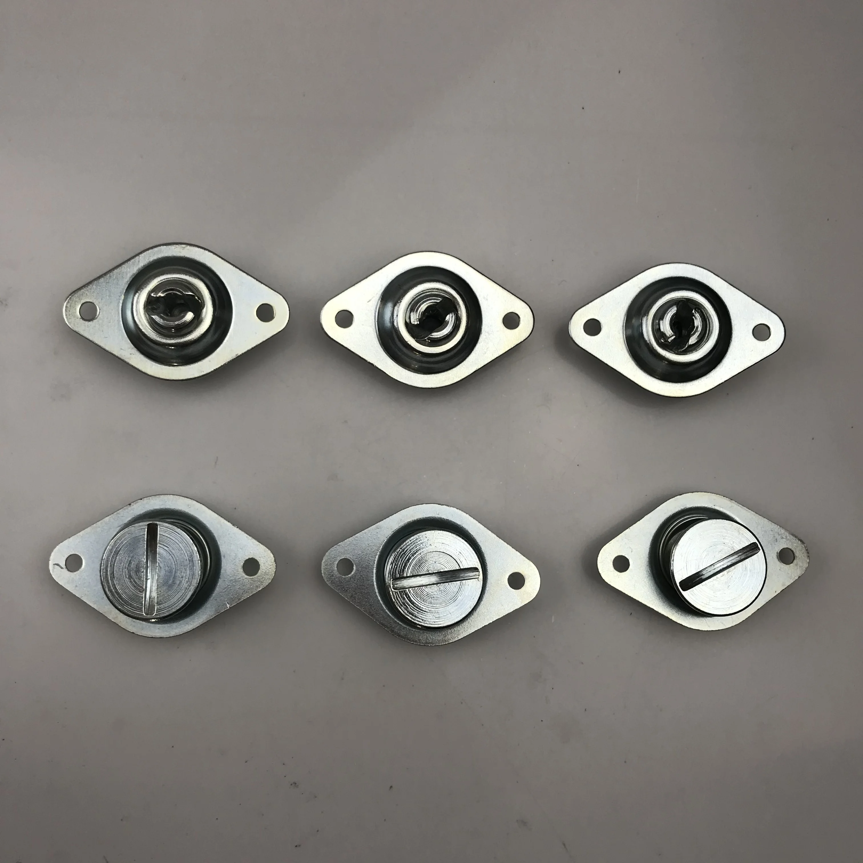Self Ejecting Quarter Turn Dzus Stud Steel 7/16" * .500" Silver Sprint Car