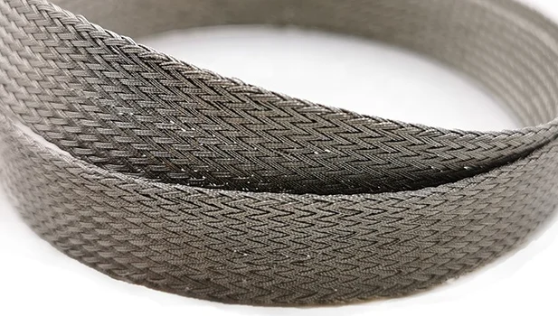 Tinned Copper Metal Braid Sleeving Flexible Emi Rfi Shielding Wire Mesh ...