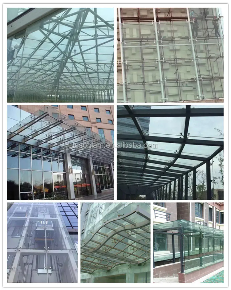 Glass Awning Set Canopy Spider Fittings with Stainless Steel Rods