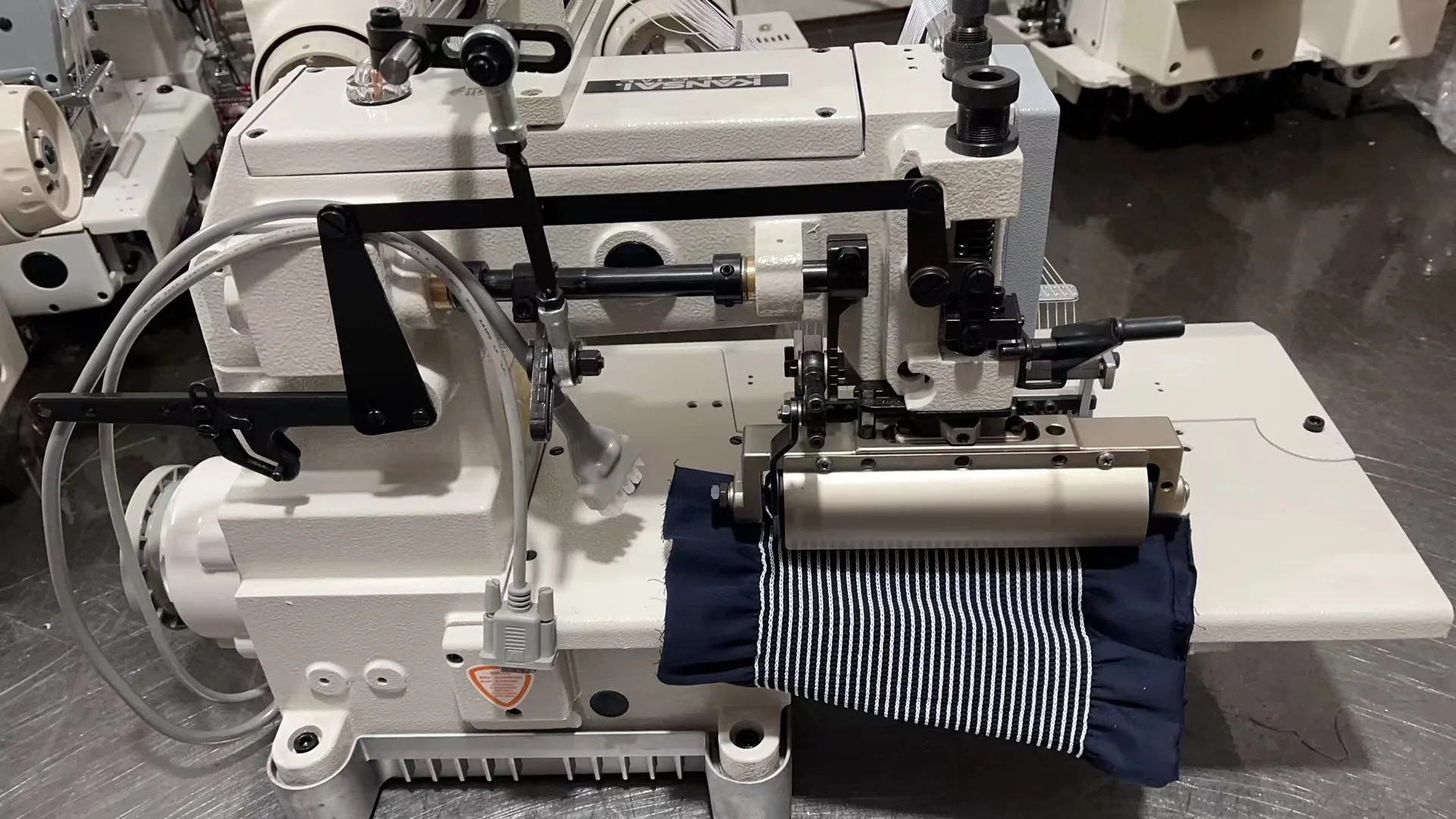 Brand New Japan Brand Kansai 33 Needle Flatbed Double Chain Stitch ...