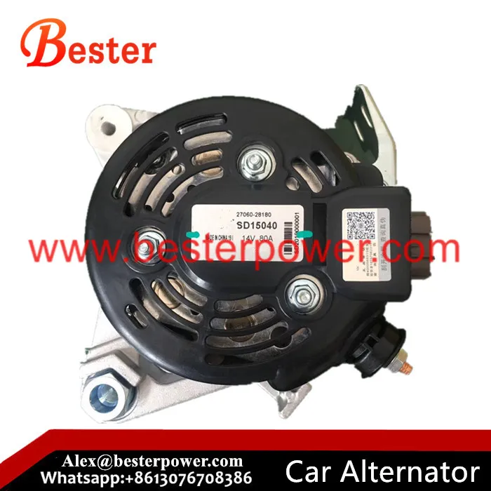 12V 80A Car Alternator for Toyota Yaris Camry - Bester Power