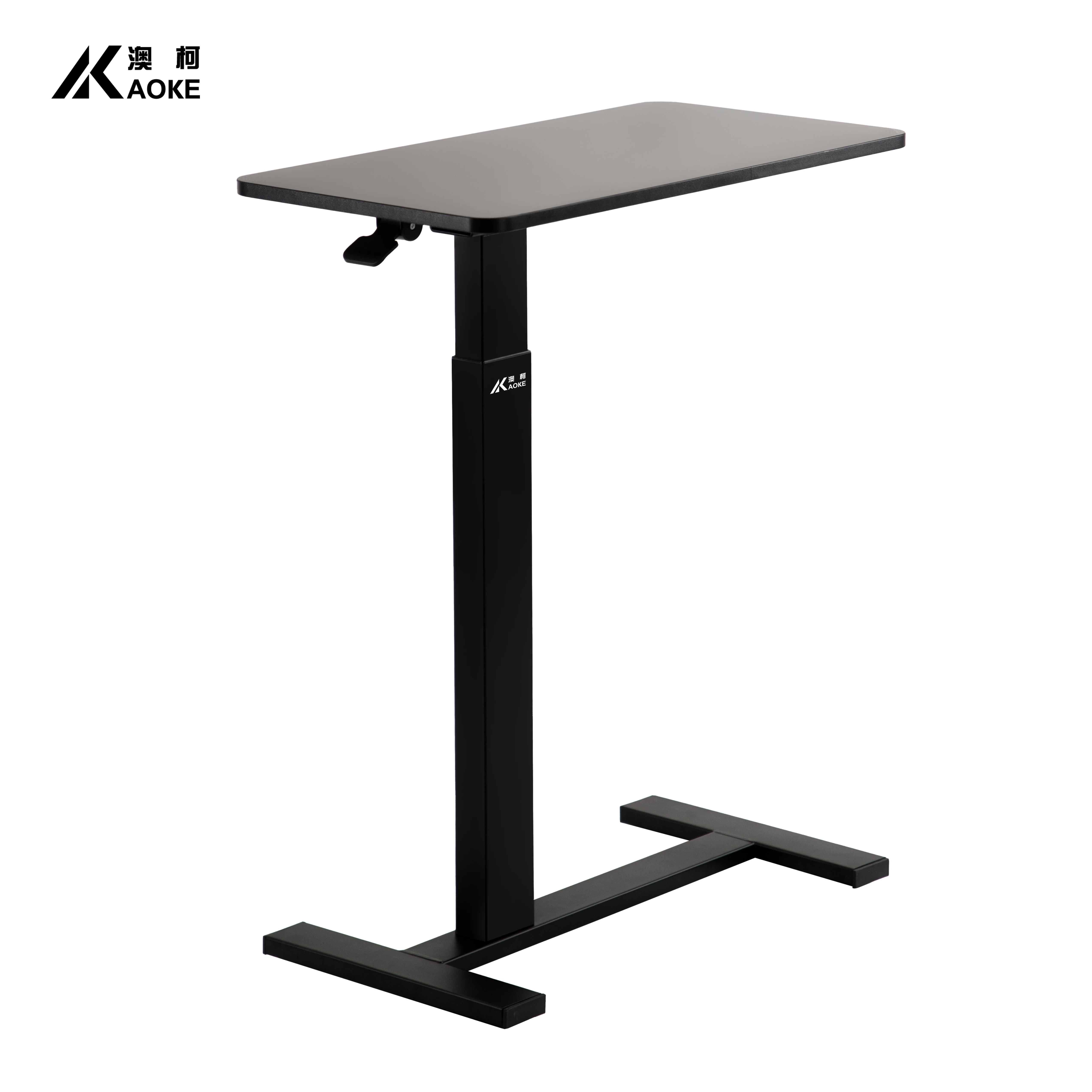 AOKE Modern Hospital Dining Table Adjustable Overbed Gaming Desk with ...