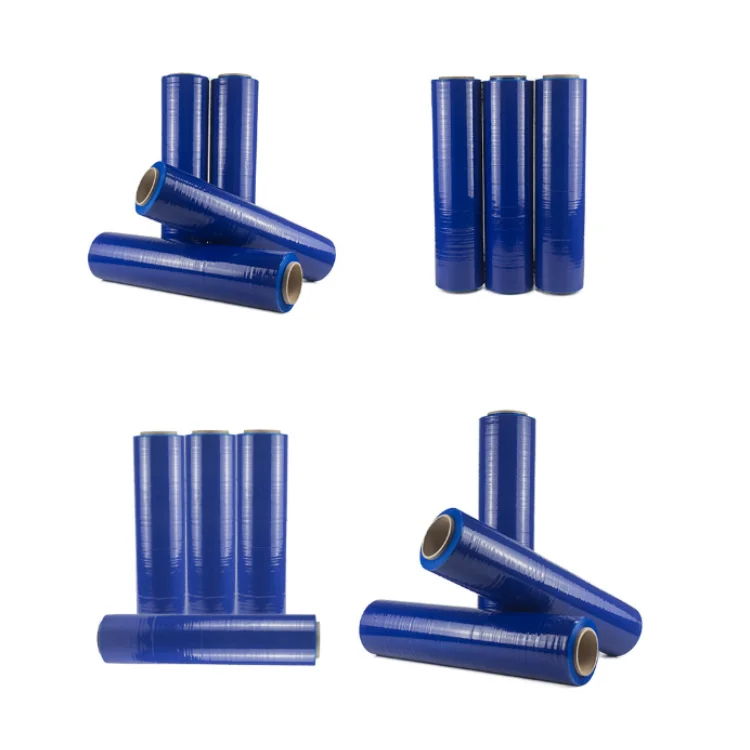 Custom Color Plastic Film Roll Ldpe Wrapping Stretch Film For Packing ...