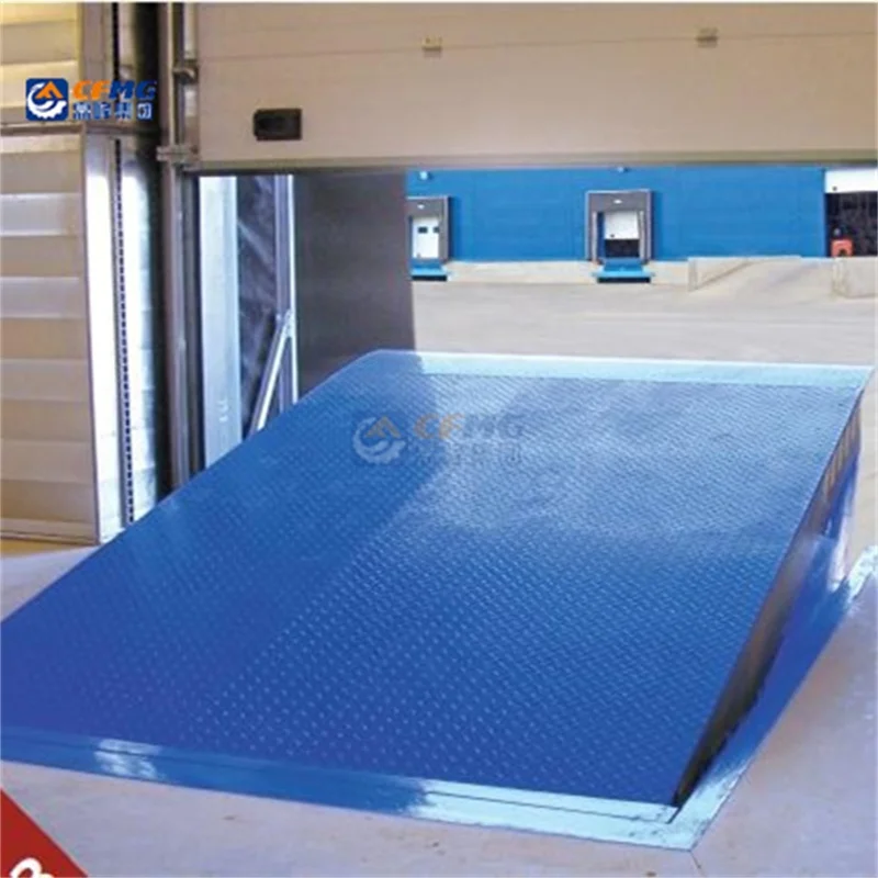 12 Ton Stationary Hydraulic Container Loading Dock Ramp Lift - Buy ...