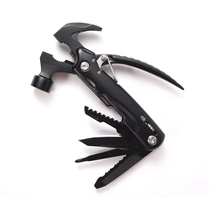 12 In 1hammer Multi-tool - Multi-functional Mini Hammer Camping Gear ...