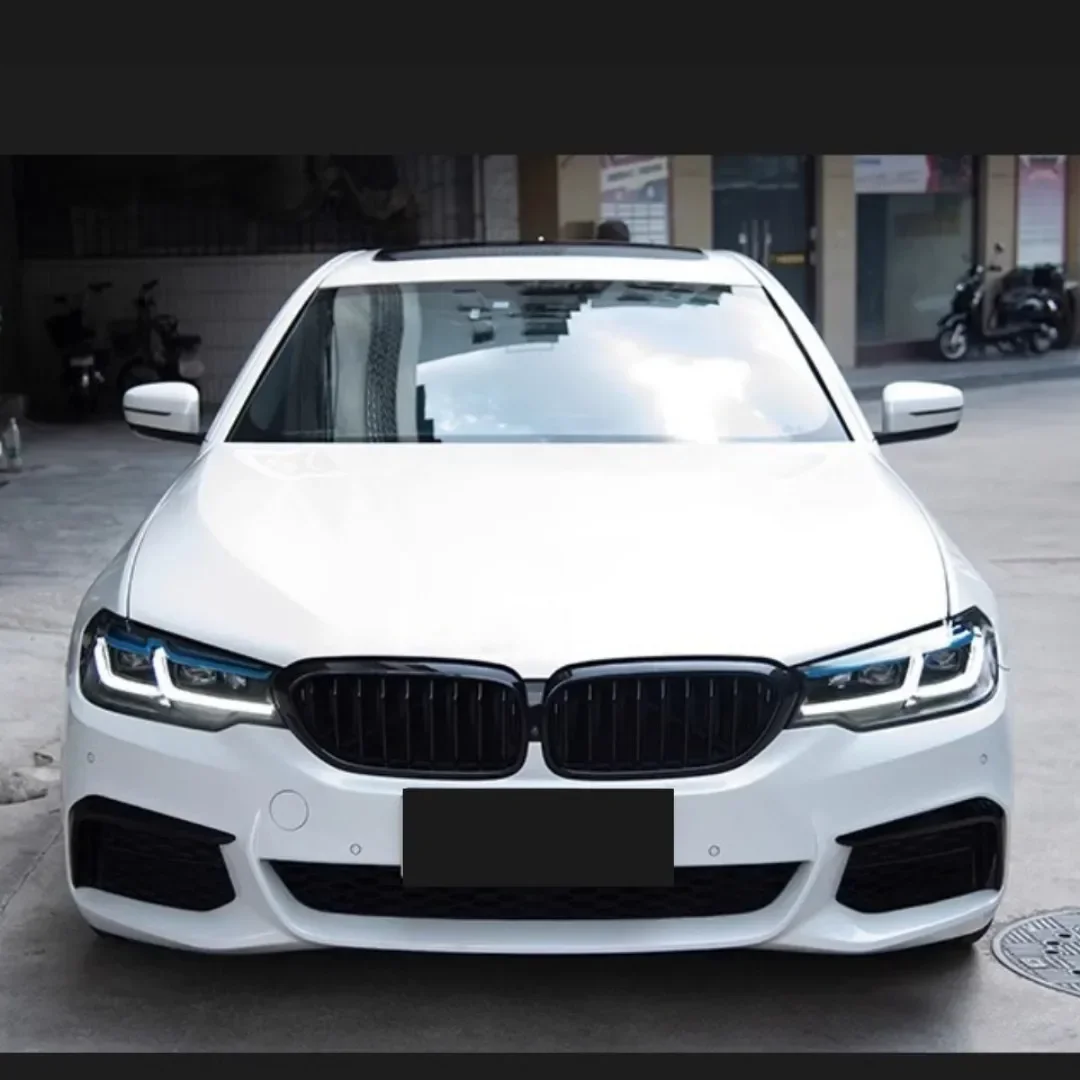For Bmw 5 Series G38 2018-20 Convert Led Headlight Lens Daytime Running ...