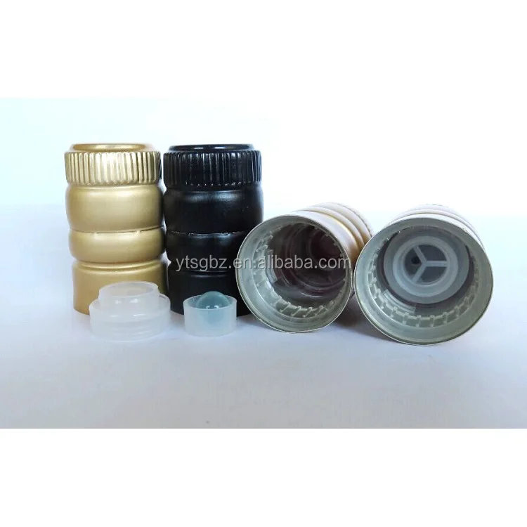 Aluminum Plastic Non-Refill Closure Cap for Glass Bottles