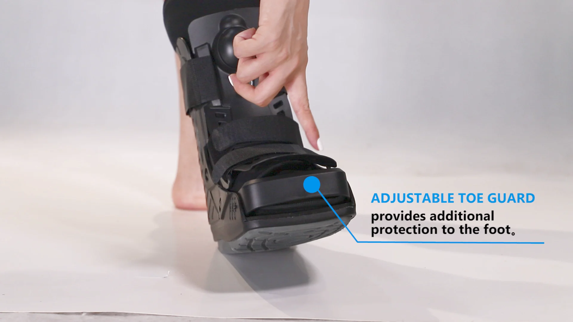 Aircast Walking Boot Double Balloon Ankle Protector Fracture Fixation ...