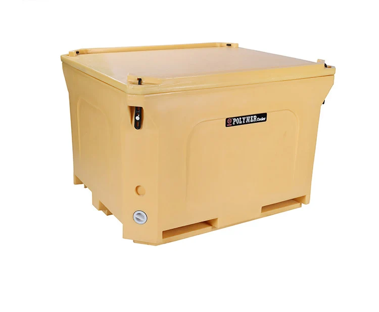 Large Fish And Shrimp Refrigerated Cooler Box With 4 Way Forklift Entry ...