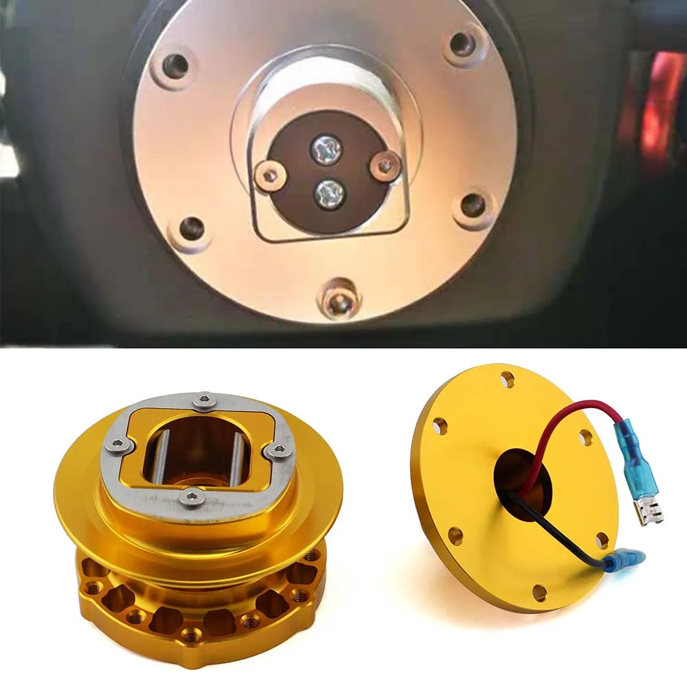 12 Bolts Quick Release Steering Wheel Universal Hub Adapter Boss Kit ...