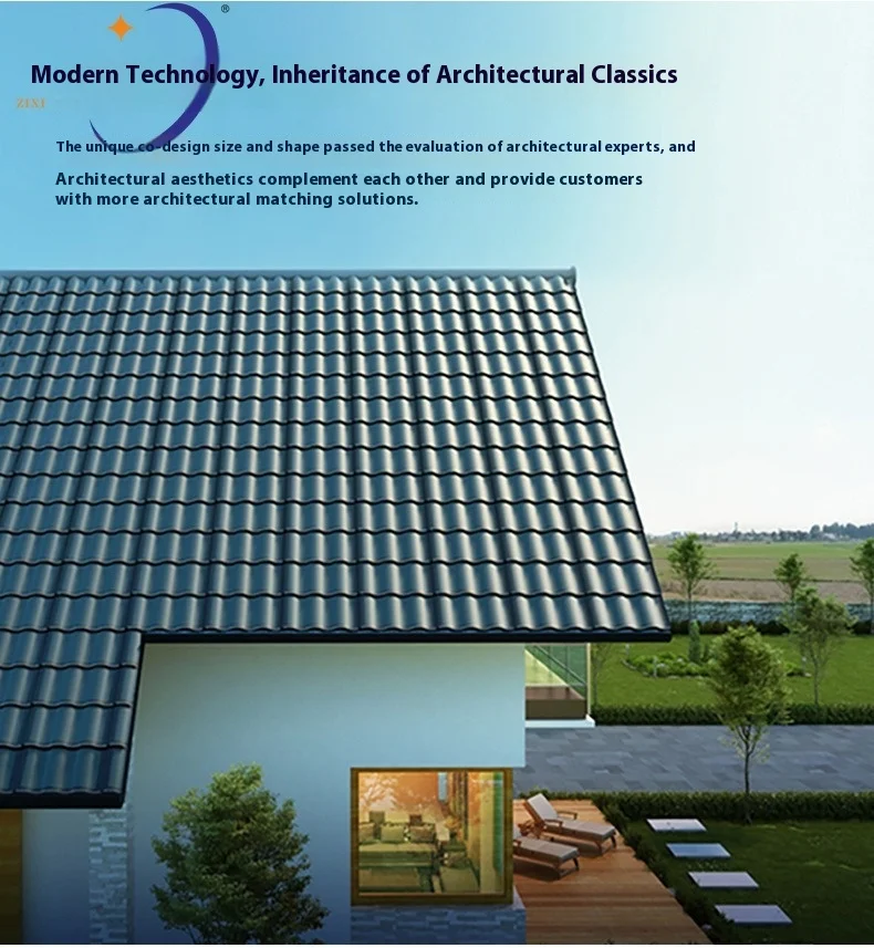 Hanwa Complete Power Generation System Set BIPV Photovoltaic Tile Roof ...
