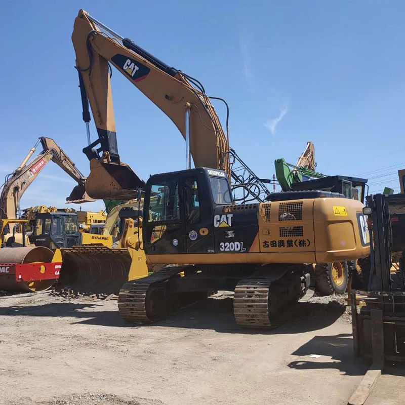 Caterpillar- Excavator Original 320d2 Digger Cat- 320d2 Good Condition ...