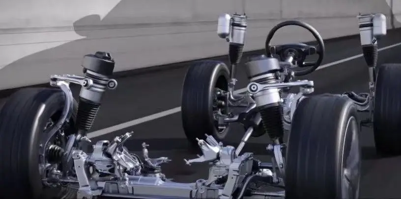 Porsche 970 Panamera Suspension Gas Ride Strut OE 97033306109