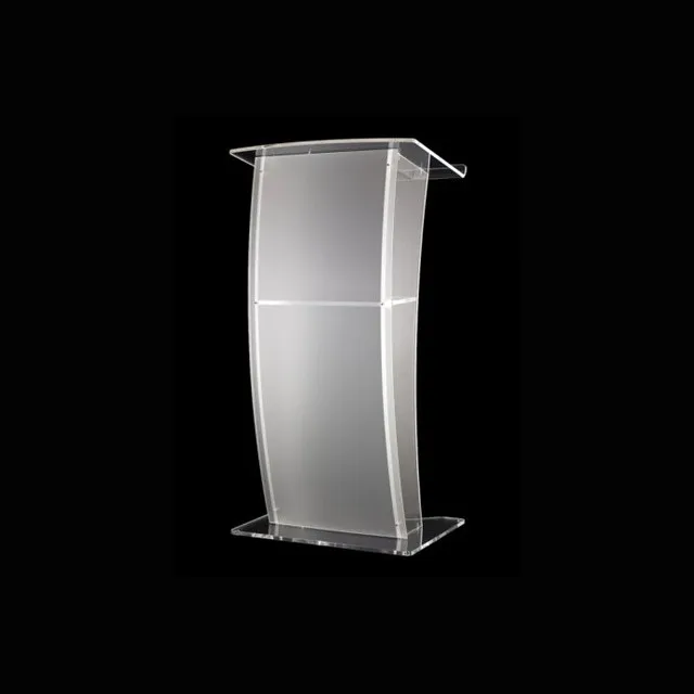 Modern Commercial Furniture Lectern Unique Design Hot Sale Acrylic ...