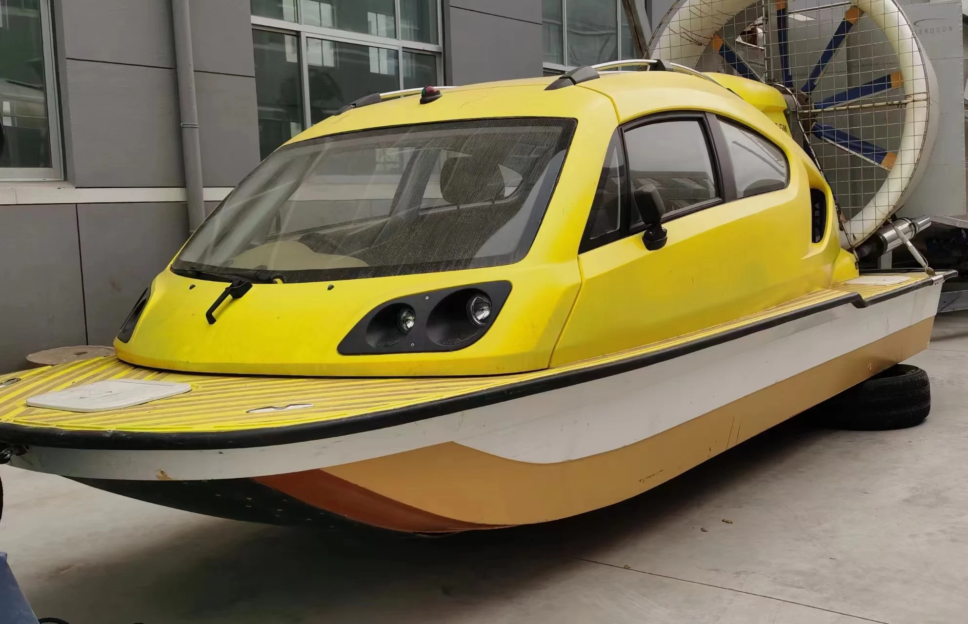 High Speed Aluminum Aerodynamic Boat Multi-Terrain Travel Bivouac ...